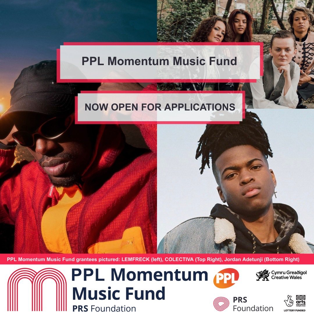 Closing soon! PRS Foundation's PPL Momentum Fund open to emerging UK ...